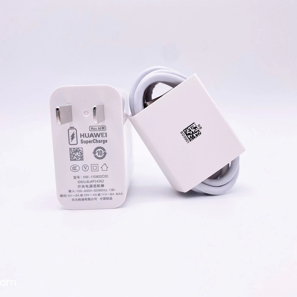 Original 66W max Huawei Mate 40pro USB Charger Wall Travel Super Charge ...